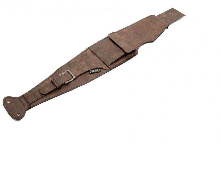 Leather Tank strap with storage pocket - Alo's - Vickers Motorcycle Co ...