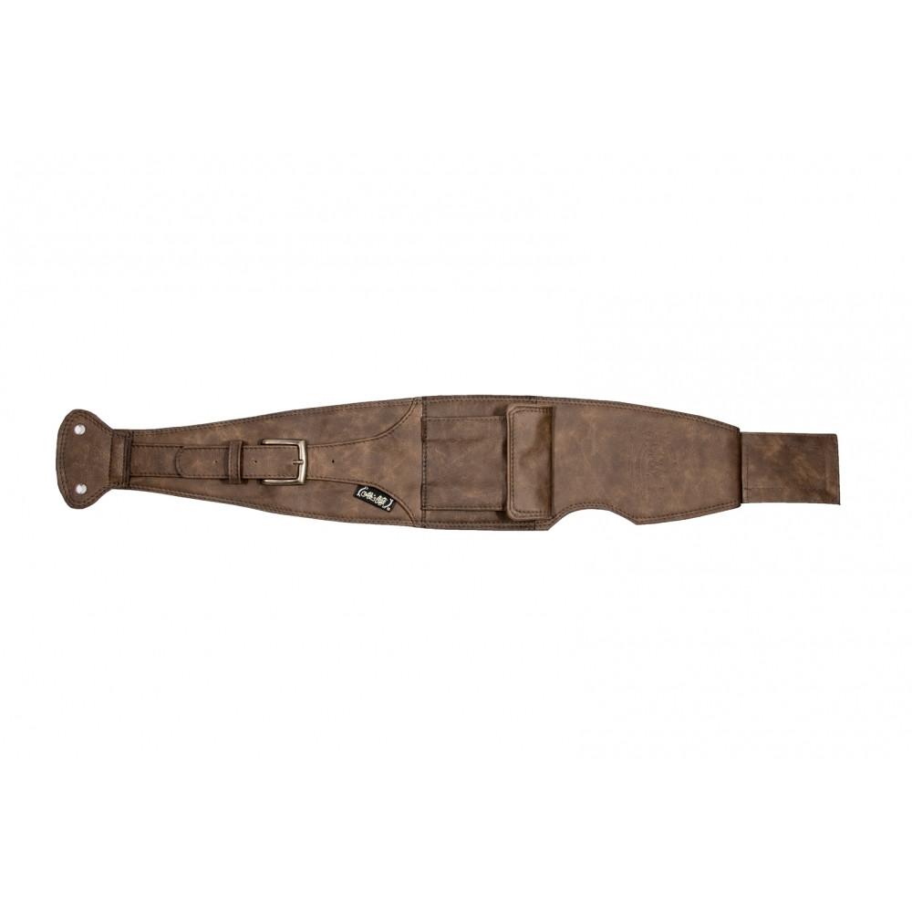 Leather Tank strap with storage pocket - Alo's - Vickers Motorcycle Co ...