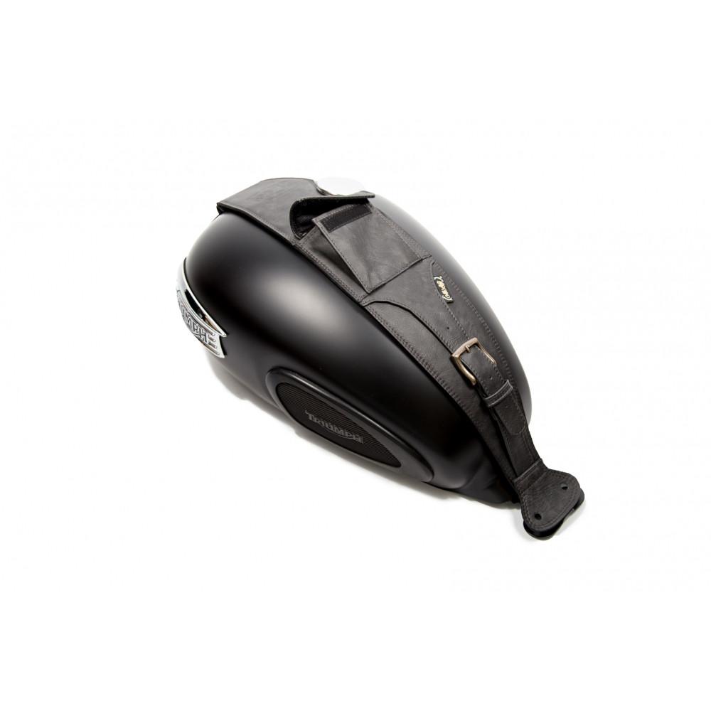 Leather Tank strap with storage pocket - Alo's - Vickers Motorcycle Co ...
