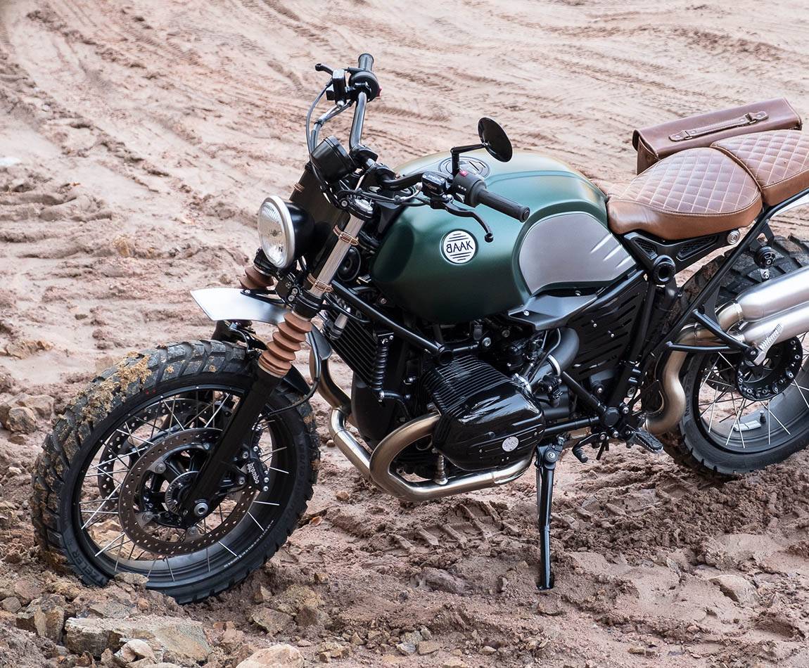 Classic round mirror - Black - Vickers Motorcycle Co. - a Retro Culture ...