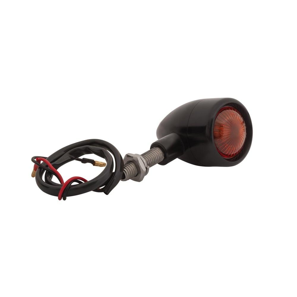 Custom Billet Indicator Turn Signals - Pair - Black - Vickers ...