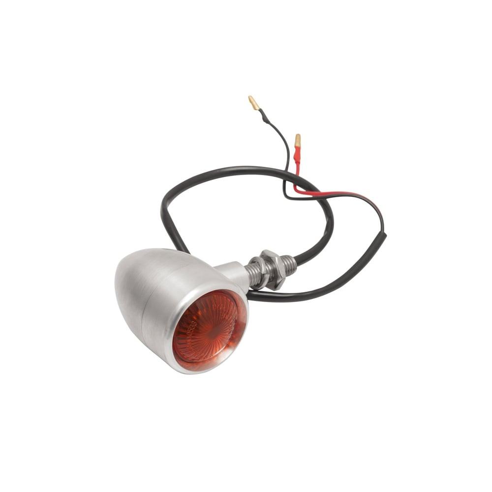 Custom Billet Indicator Turn Signals - Pair - Brushed - Vickers ...
