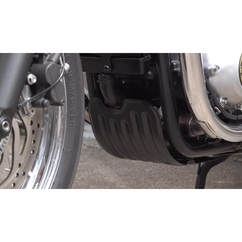 Defender - Sump Guard - Black Anodised - Vickers Motorcycle Co. - a ...