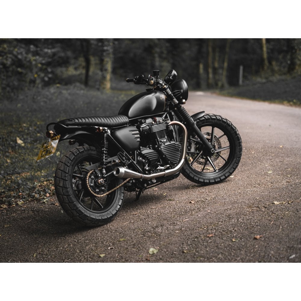 Passenger Grab Rail - Street Twin/Street Scrambler/T100/T120 - Black ...