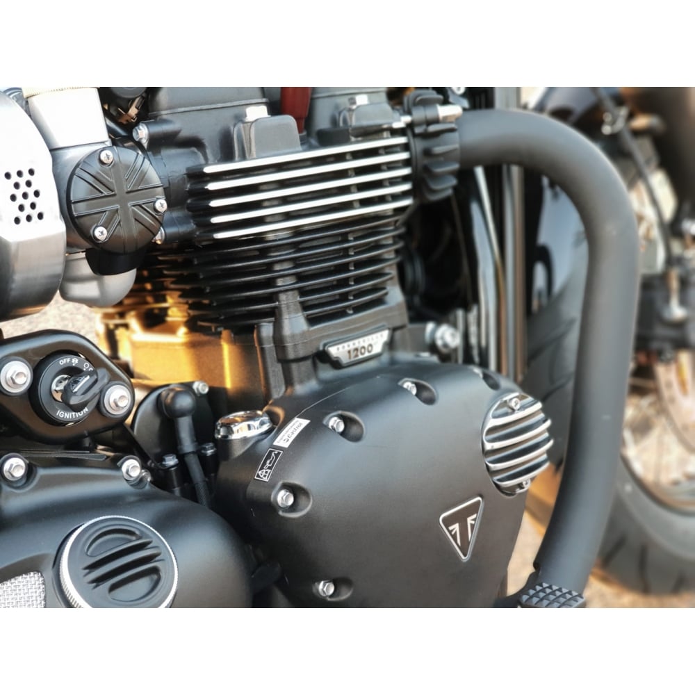Triumph Bonneville & Thruxton Carb/Throttle Body Cover part - Vickers ...