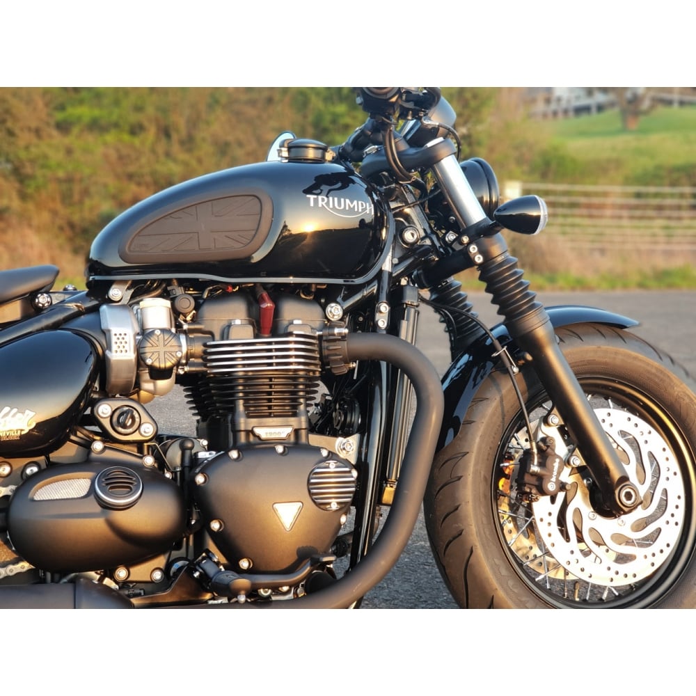 Triumph Bonneville & Thruxton Carb/Throttle Body Cover part - Vickers ...